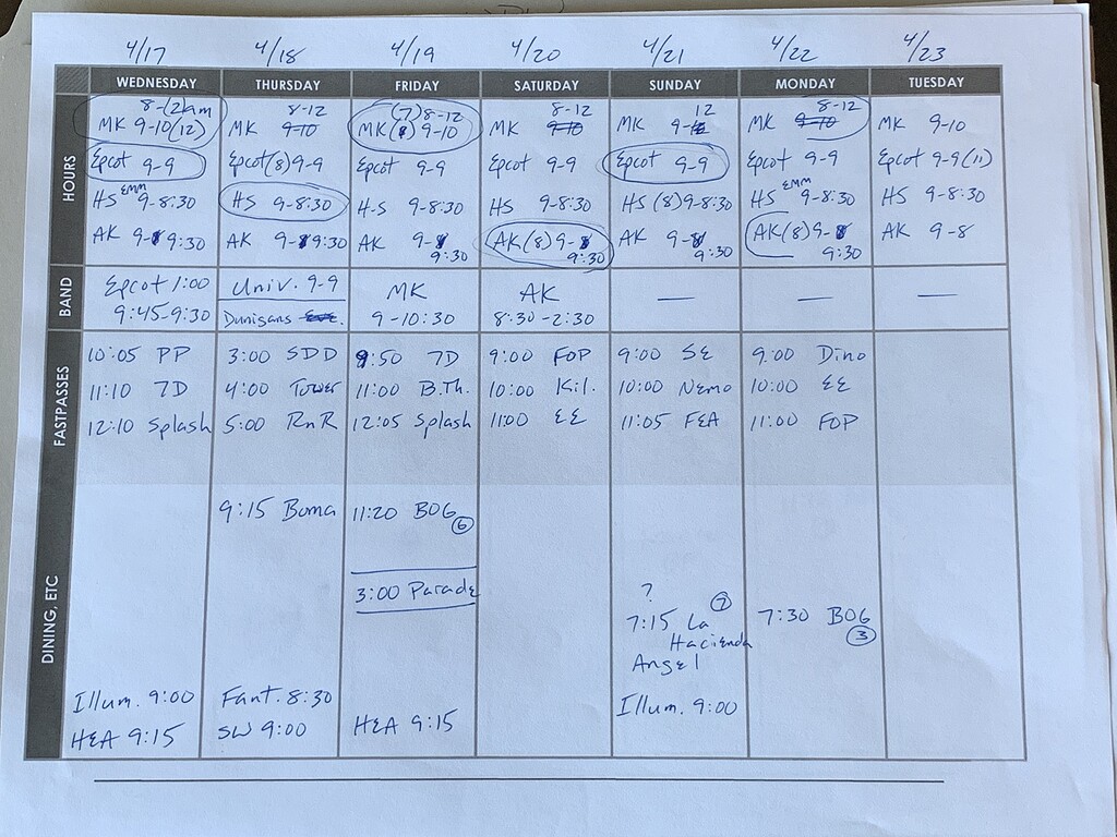 Funigans Trip Report - Easter 2019 Band Trip - Walt Disney World ...