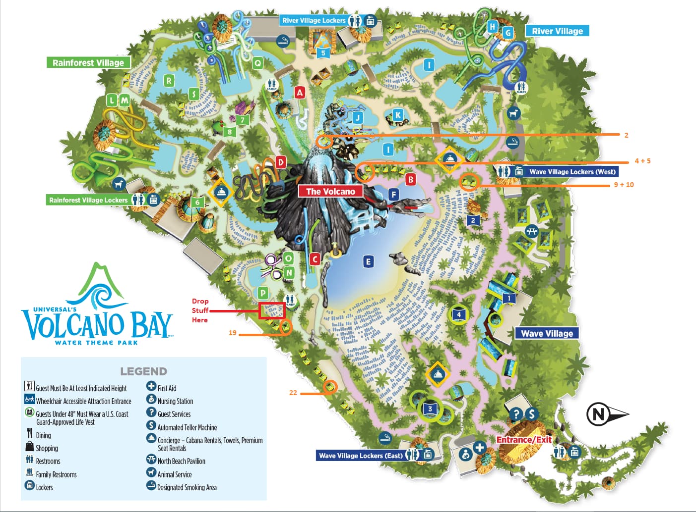 Help on Volcano Bay - Cabana - Early Entry - Touring Plans ...